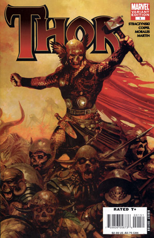 DYNAMIC FORCES® - THOR #1 ARTHUR SUYDAM ZOMBIE VARIANT COVER