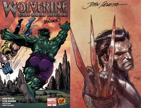 DYNAMIC FORCES® - WOLVERINE COLLECTORS SET- SIGNED BY LEN WEIN AND JOHN ...