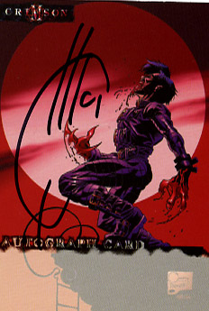 DYNAMIC FORCES® - LIMITED EDITION CRIMSON COMMEMORATIVE AUTOGRAPH CARD ...