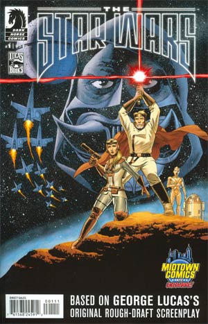 DYNAMIC FORCES® - THE STAR WARS LUCAS DRAFT #1 DYNAMIC/MIDTOWN ULTRA ...