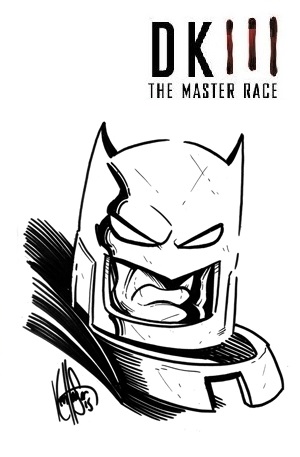 DYNAMIC FORCES® - DARK KNIGHT III: THE MASTER RACE #1 BLANK VARIANT ...