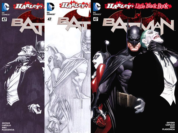 DYNAMIC FORCES® - BATMAN #47 HARLEY QUINN TRIPLE VARIANT ALEX ROSS ...