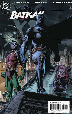 DYNAMIC FORCES® - BATMAN #619 - HEROES GATEFOLD COVER SIGNED BY JIM LEE ...