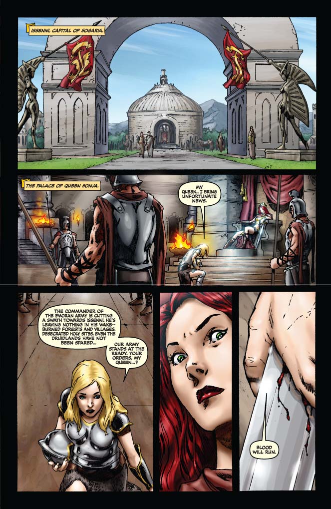 DYNAMIC FORCES® - QUEEN SONJA VOL 1 TRADE PAPERBACK