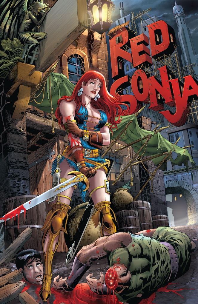 DYNAMIC FORCES® - RED SONJA: UNCHAINED #1 (OF 4)