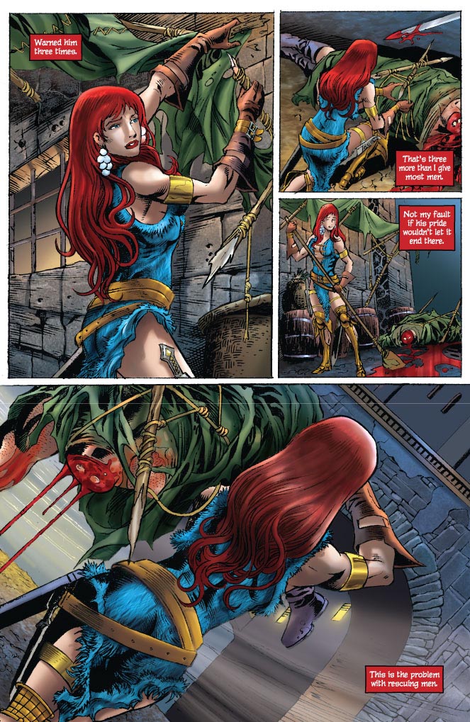 DYNAMIC FORCES® - RED SONJA: UNCHAINED #1 (OF 4)